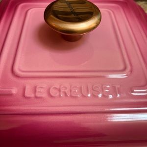 Le Creuset | Kitchen | Le Creuset Square Signature Cast Iron Berry ...